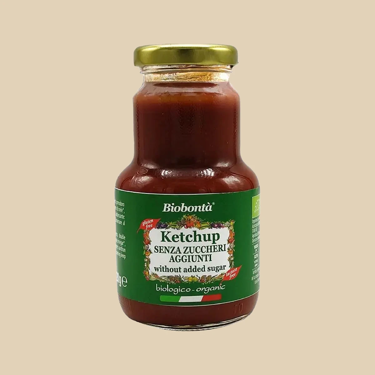 Ketchup Biologico Senza Zuccheri 130g | Biobontà - Vero Network